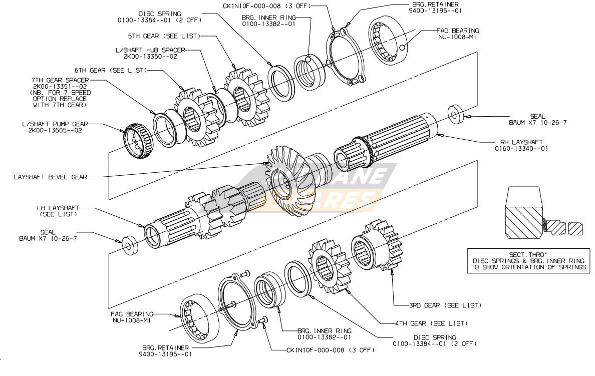 Browse Race Car Parts: Layshaft assemblies | Pitlane Spares